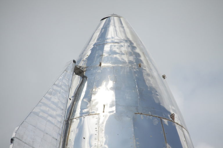 Photos: SpaceX’s first full-size Starship prototype – Spaceflight Now ...