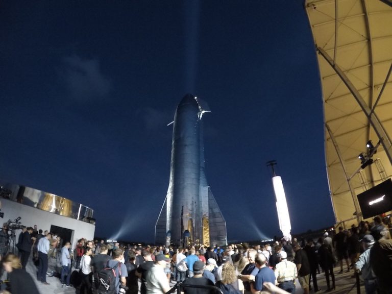 Photos: SpaceX’s first full-size Starship prototype – Spaceflight Now ...