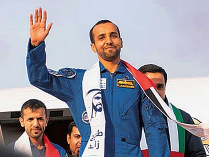 Video: UAE’s first astronaut Hazza AlMansoori talks about his first ...