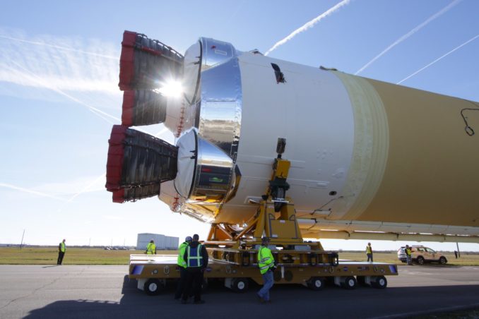 NASA, Boeing aim to deliver first SLS core stage to Kennedy Space ...